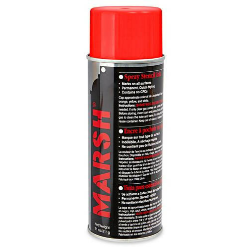Marsh® Stencil Ink - (Red, 11oz) – Saber Sales