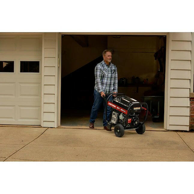 CRAFTSMAN 5000-Watt Gasoline Portable Generator – Saber Sales & Service