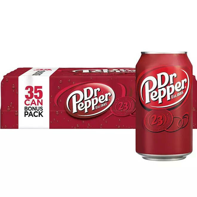 Dr Pepper Soda (12 fl. oz. cans, 35 pk.) – Saber Sales & Service