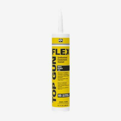 TOP GUN® FLEX Urethanized Elastomeric Sealant (10.1oz, White) – Saber Sales