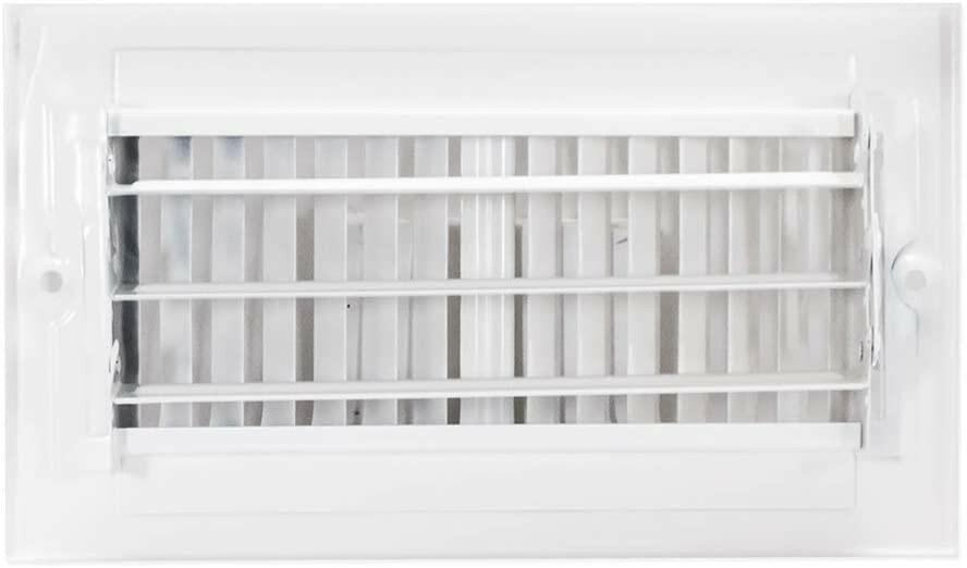 EZ-FLO 8 x 4 Inch Ventilation Steel Sidewall/Ceiling Register Return A ...