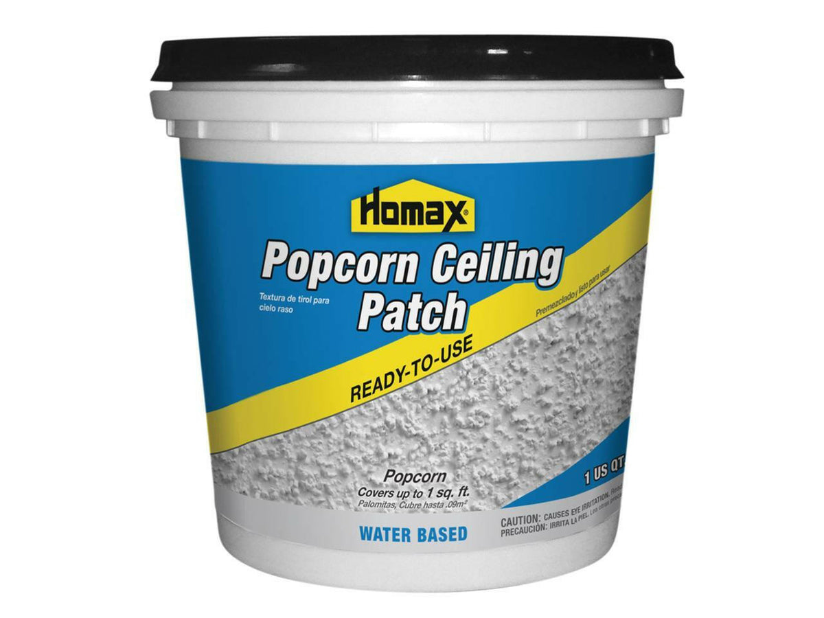 Homax Popcorn Ceiling Patch Water Based - 1 Quart – Saber Sales & Service