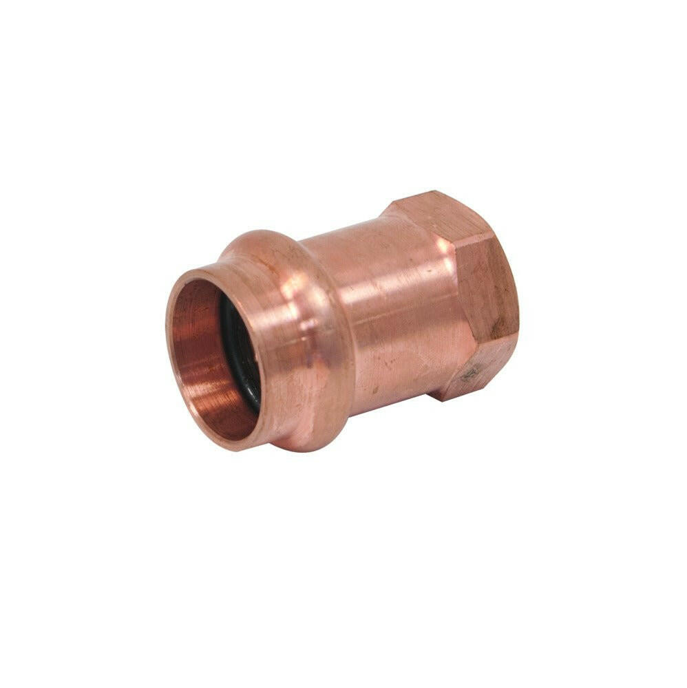 1 in. x 1 in. Copper Press x Press Pressure Coupling with Stop – Saber ...
