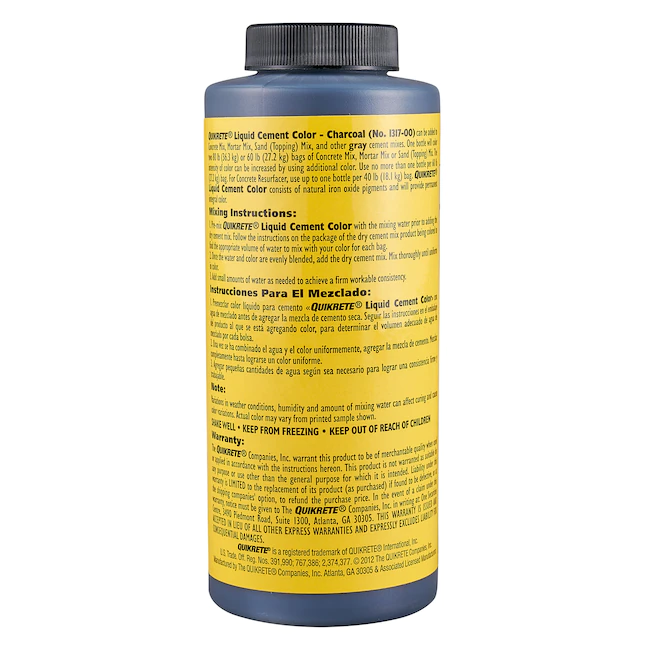 Quikrete Charcoal Cement Color Mix – Saber Sales & Service