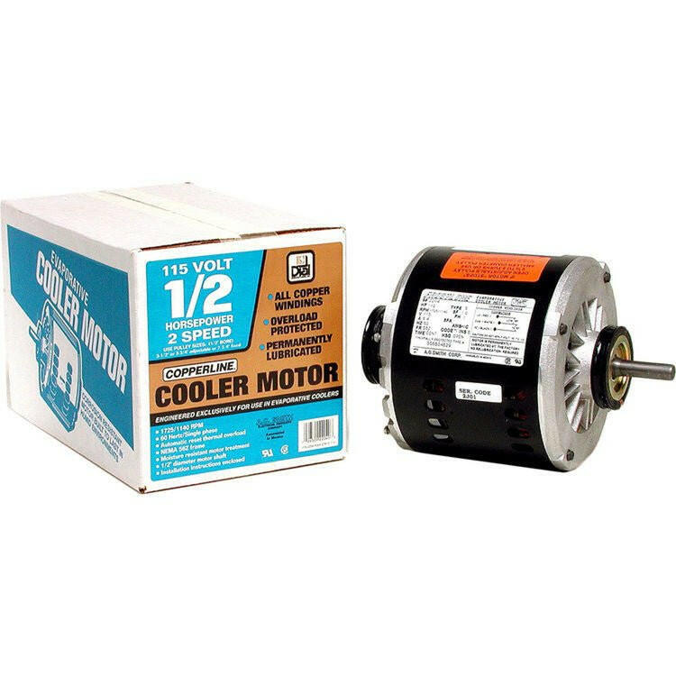 Dial ½ hp 2-Speed 115-Volt Evaporative Cooler Motor – Saber Sales
