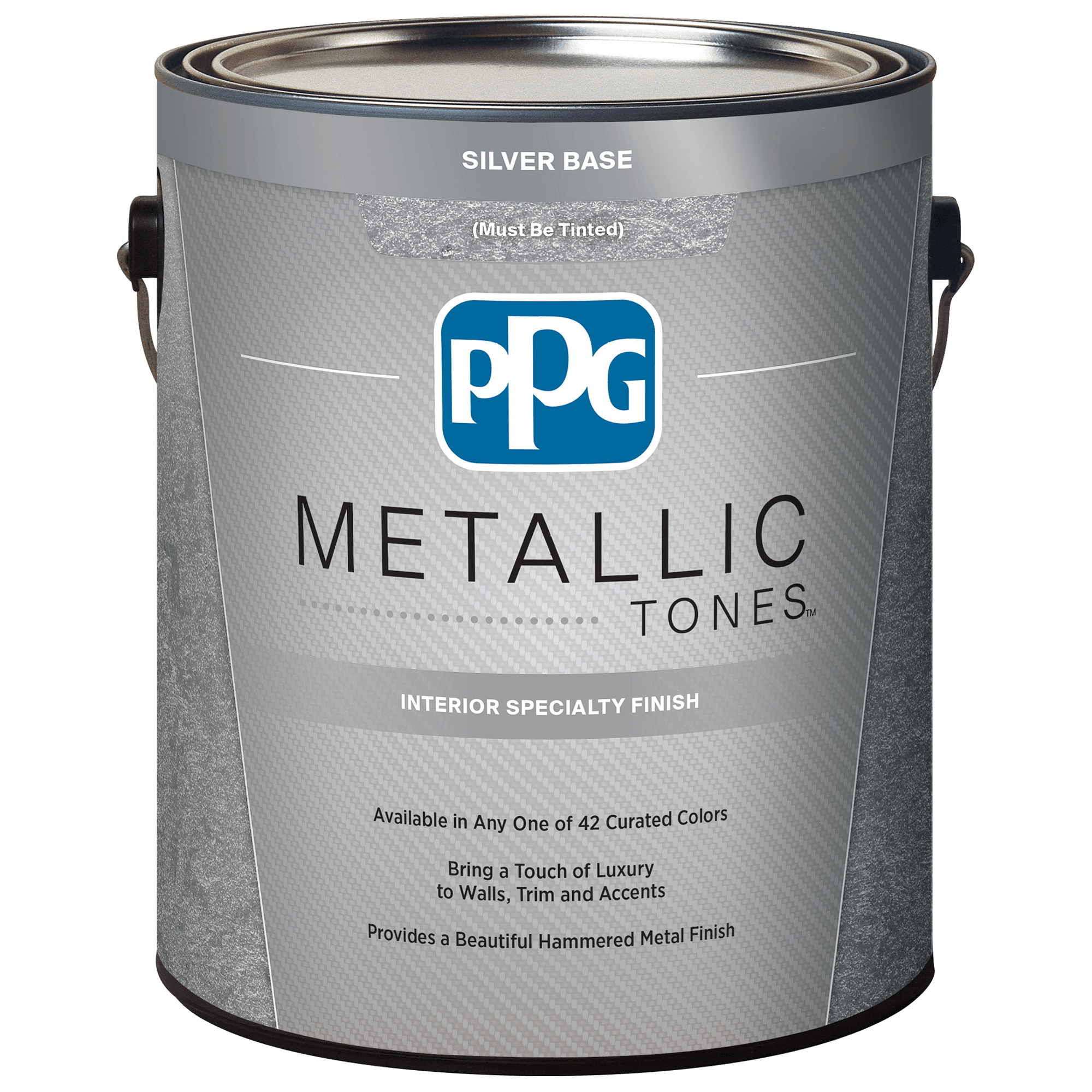 PPG Silver Metallic Interior Specialty Finish (1-Gallon, Tintable ...